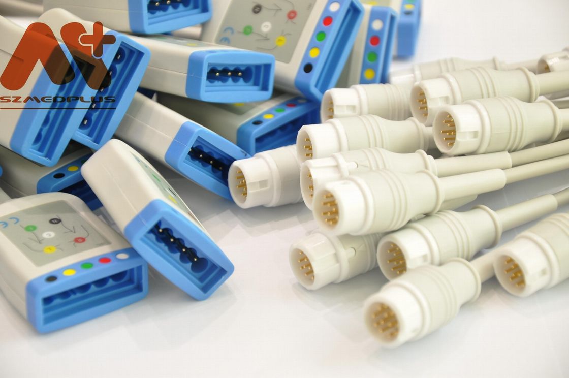 5 Lead ECG Patient Cable 12 Pin HP M1668A For Patient Monitor